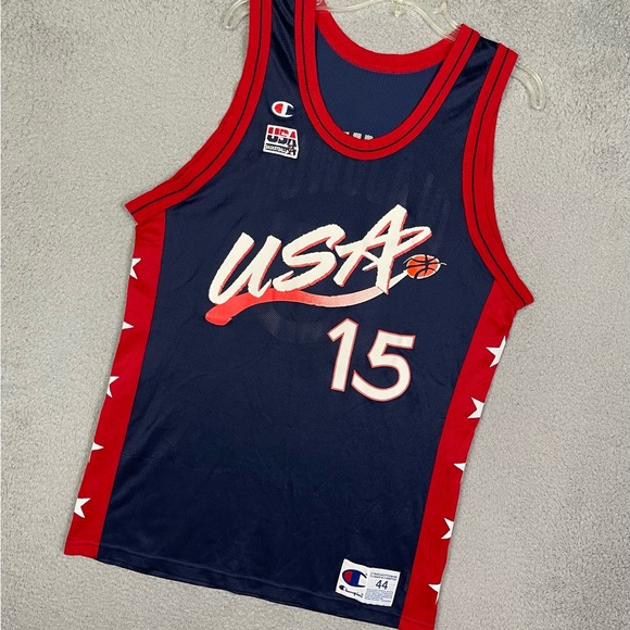 Champion | Shirts | Vintage 996 Hakeem Olajuwon Team Usa Dream Team ...